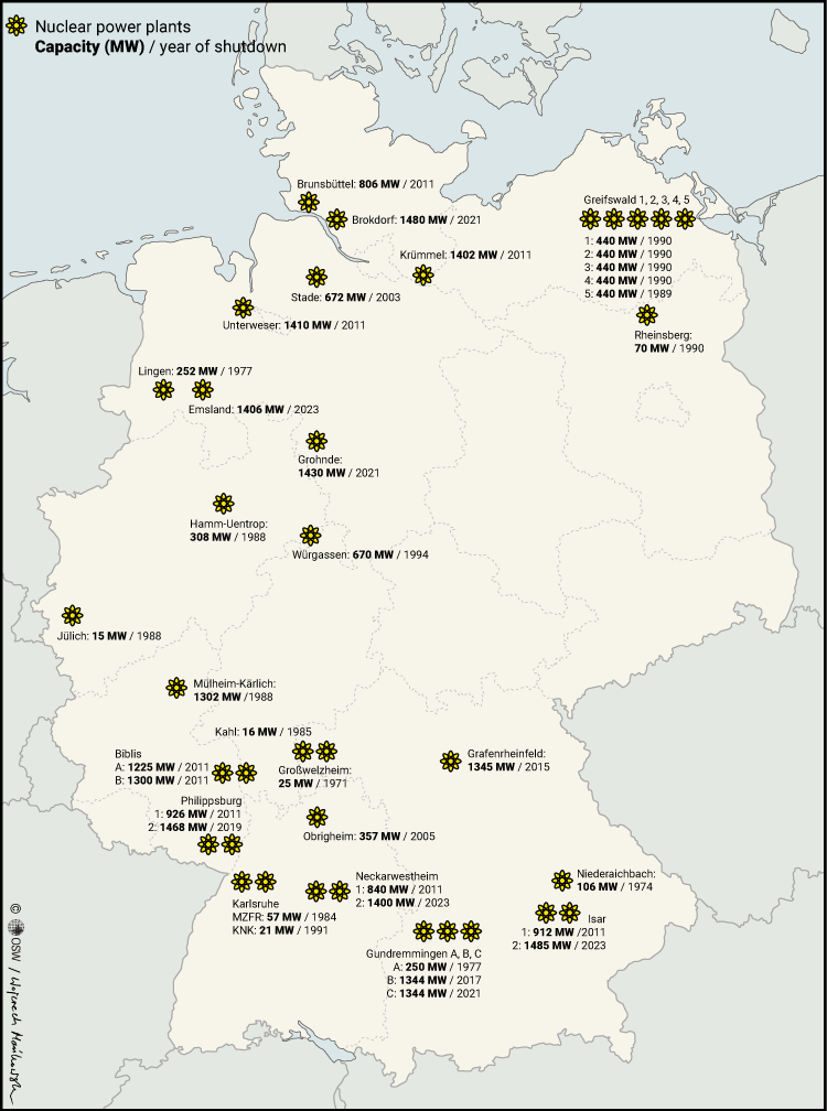 It is official: Germany abandons nuclear energy | OSW Centre for ...