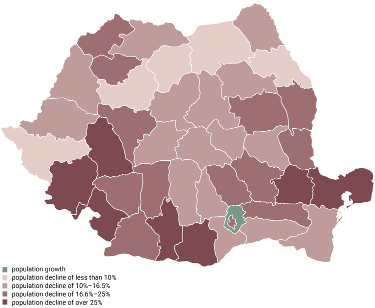 Thirty years of crisis: Romania’s demographic situation | OSW Centre ...