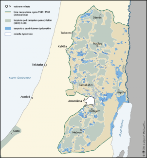 Między Planem Trumpa a rzeczywistością. Perspektywy aneksji izraelskich na Zachodnim Brzegu